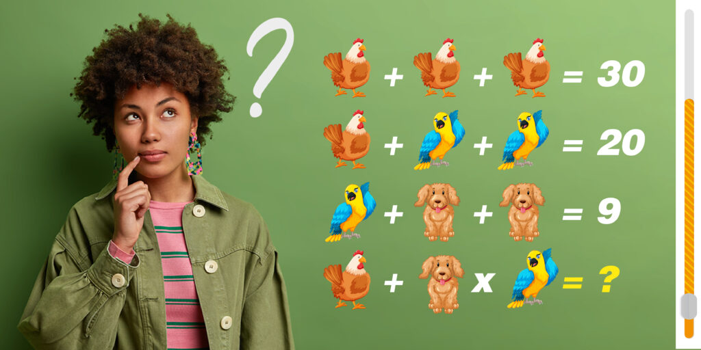 Crack the code and solve the animal equation in 30 seconds!