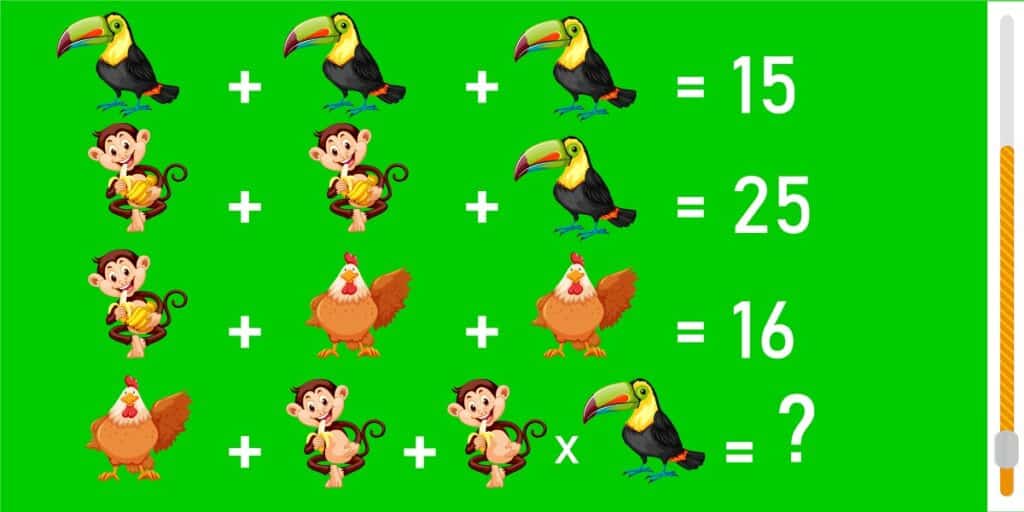 Crack The Code To Solve The Animal Equation In 27 Seconds