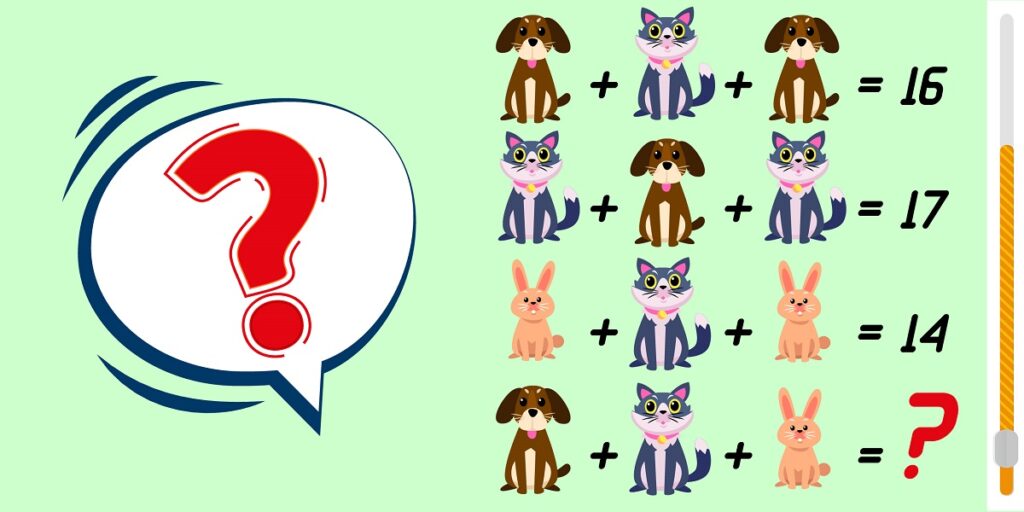 Crack the code and solve the animal equation in 13 seconds!