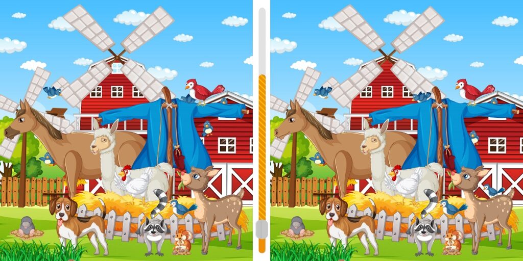 Can You Spot the 7 Farm Differences in 14s? Take the Challenge!