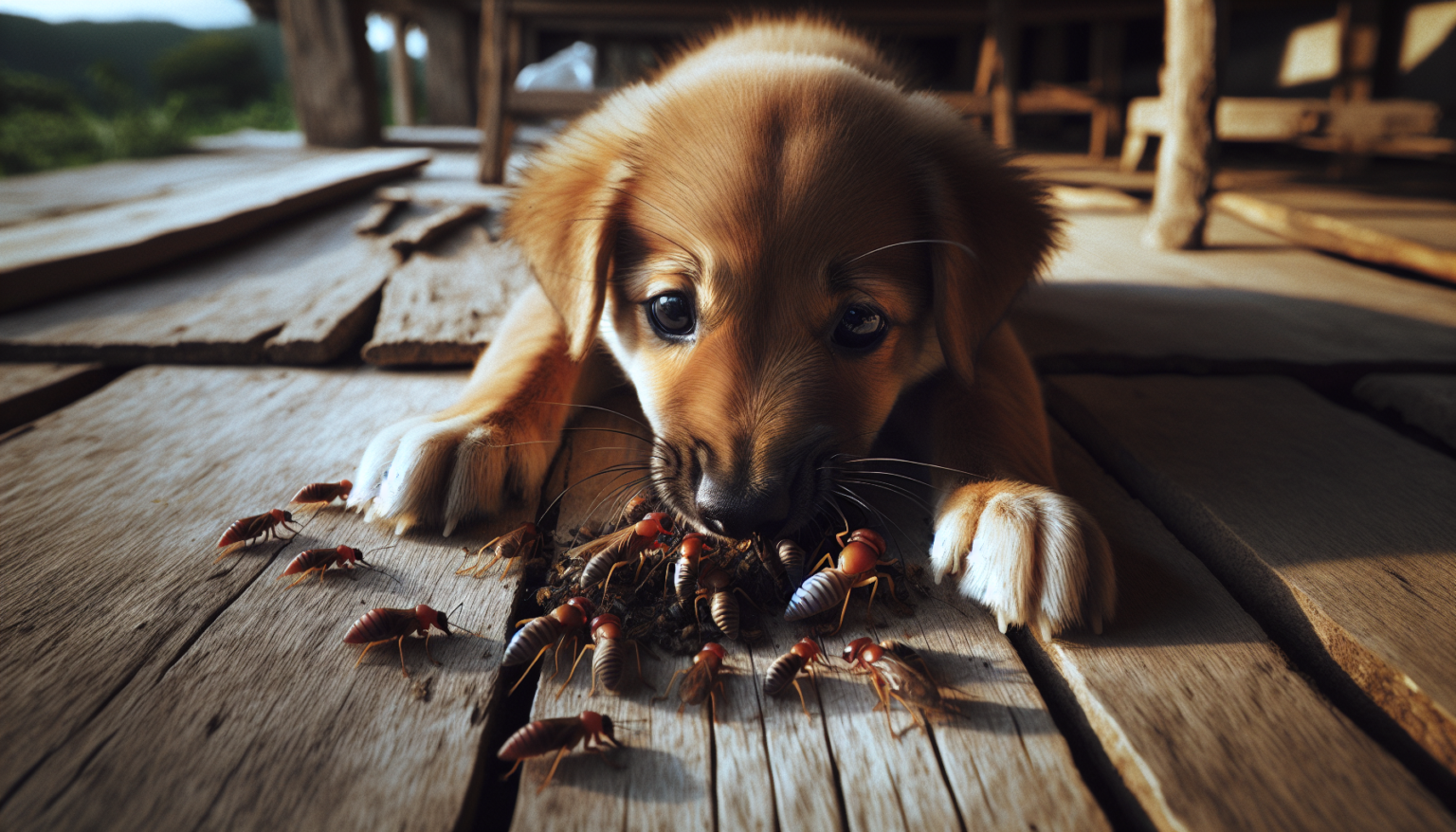 Is it worrisome if my dog consumes bugs?